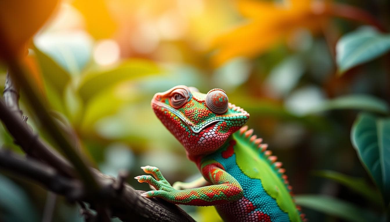 Chamäleon Steckbrief - Alles über das farbige Reptil