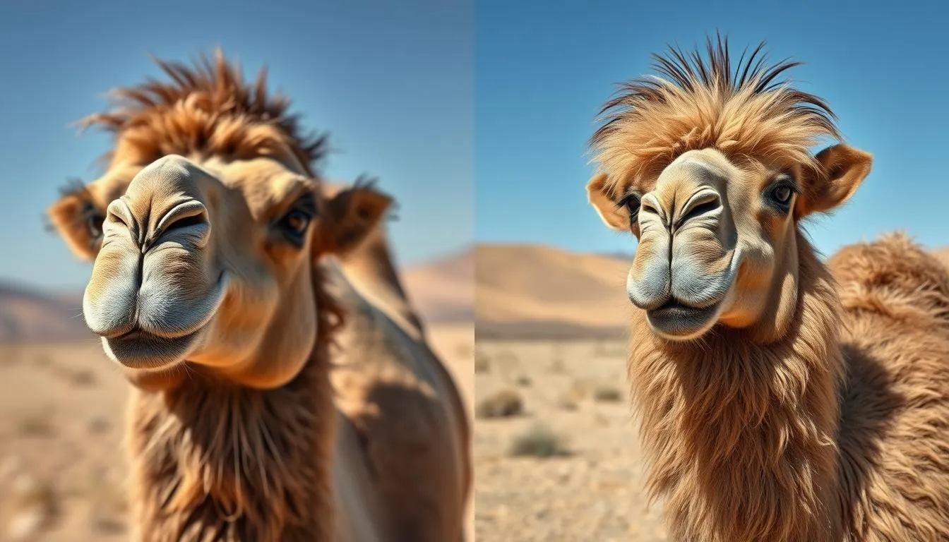 Unterschied von Kamel und Dromedar - Die wichtigsten Merkmale