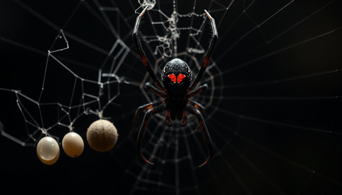 Größe der schwarzen Witwe: Alles über die gefährliche Spinne